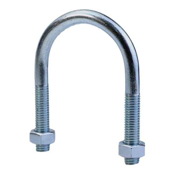 Galvanized Pipe Clips - U-Shaped Bolt Hoops - Fixed Pipe Screw Buckles ...