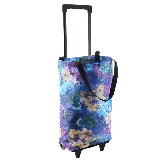 Retractable Portable Shopping Trolley Cart - Small Folding Hand-Held ...