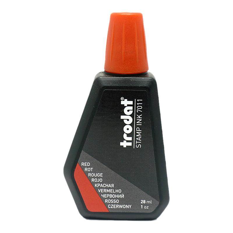 Trodat 7011 Special Ink Return Ink 28ml - Red Blue Black Purple Green Ink