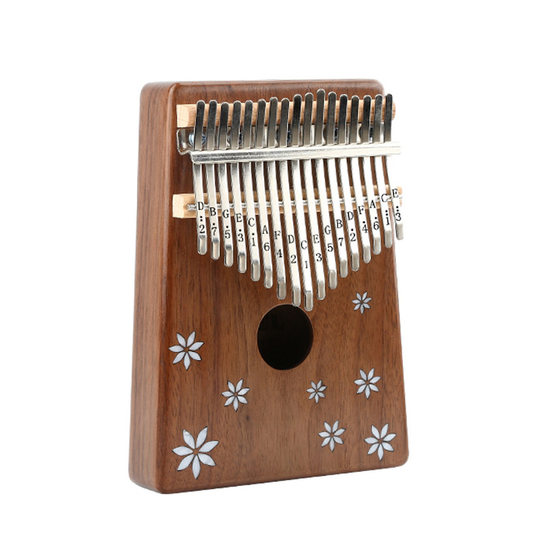 Kalimba Thumb Piano: 17-Tone and 21-Tone Crystal Instruments for Beginners