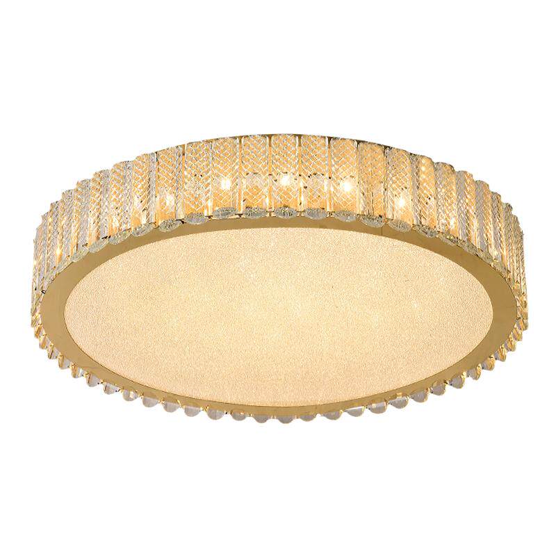 Pasha Crystal LED Ceiling Light - Modern Living Room & Study