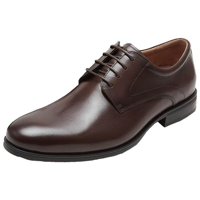 Lyles Danxia Mall same -end lace -up business format Derby leather ...