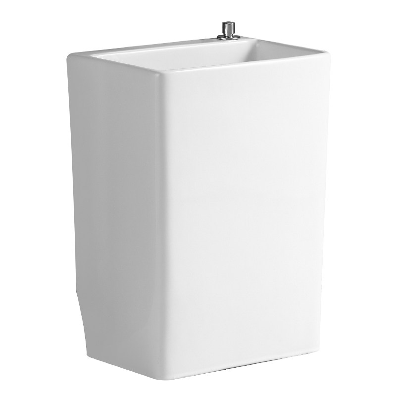 Heightened Washing Mop Pool - Ceramic Floor-to-Ceiling Mop Basin for ...