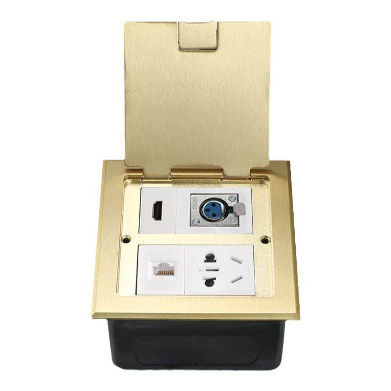 Waterproof Clamshell Ground Socket | Computer Network HDMI Audio VGA ...