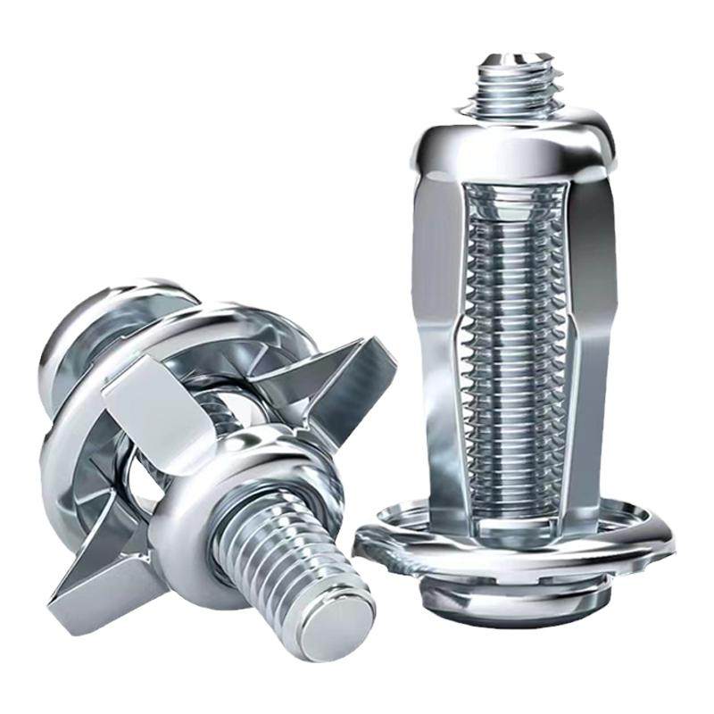 Vis d'expansion de pétale, écrou de pétale creux gecko, fer creux ...