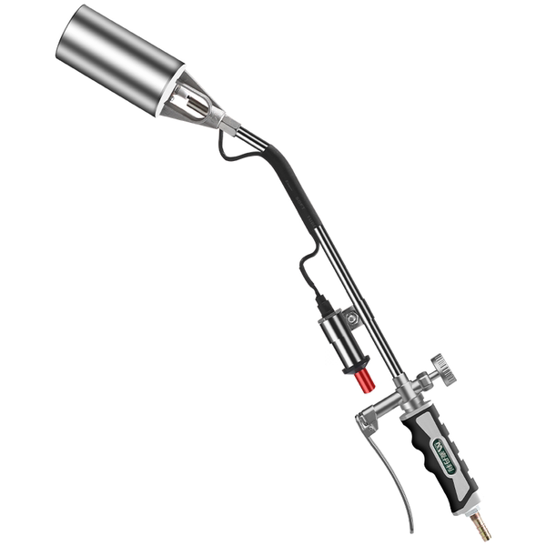 Huishoudelijk gegrild vlees gasspuitpistool hoofd gas vloeibaar ...