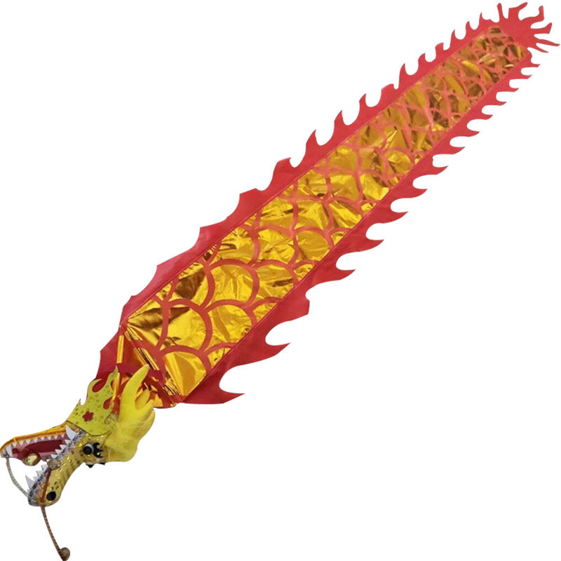 Properti Tarian Naga Anak-Anak - Pertunjukan Tradisional Berwarna-warni