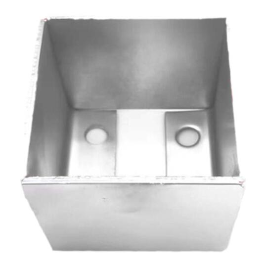 Base de Columna de Tubo Cuadrado de Acero Inoxidable - Magic Bullet