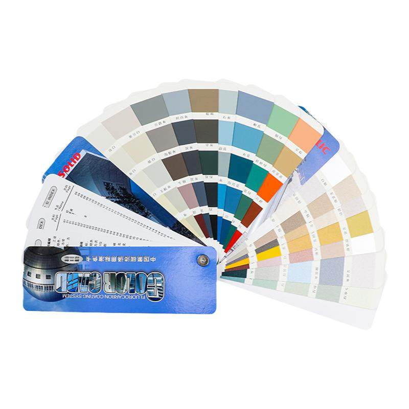 Fluorocarbon Verf Kleurenkaart - 80 Kleuren