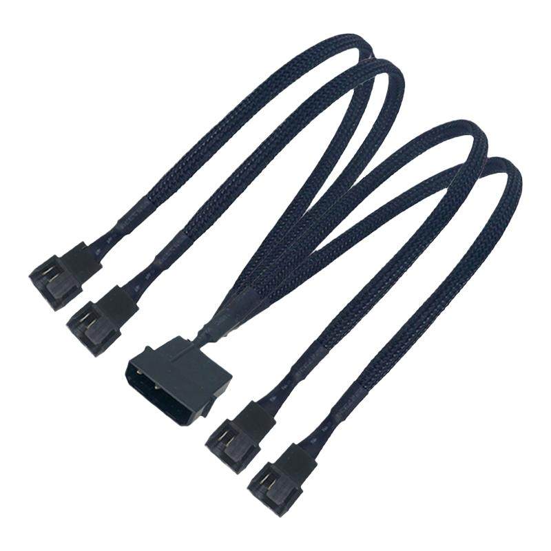 Kabel adaptor komputer 4-pin kabel ekstensi motherboard kipas sasis ...