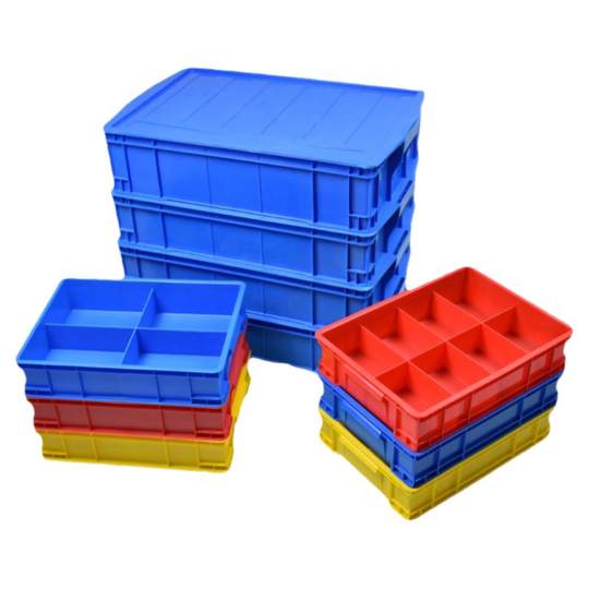 Plastic Parts Box with Compartments - Screw Storage Box with ...