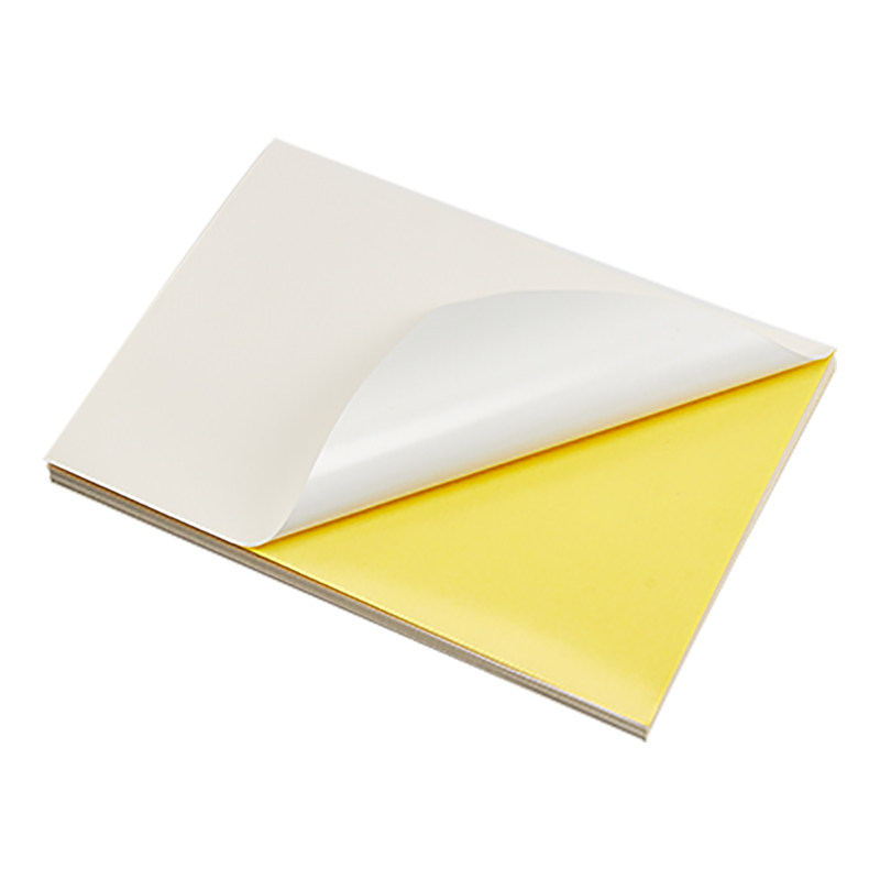 A4 Self-Adhesive Printing Paper Label Stickers - Cuttable Kraft Paper ...
