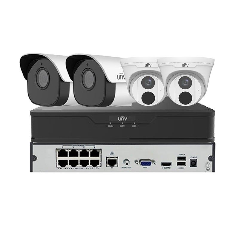 Uniview 5 Million Monitoring System with High-Definition Night Vision