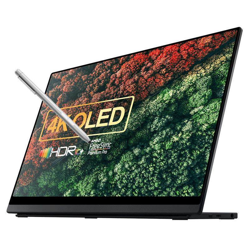 Ehomewei Portable OLED Screen Display - 4K Touch Screen for Mobile ...