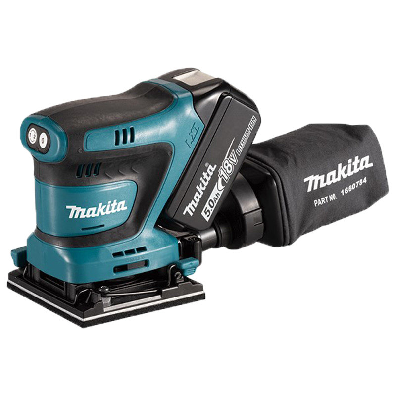 Акумуляторна шліфувально-полірувальна машина Makita 18V (DBO480/DBO482)