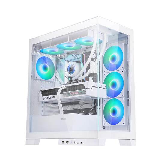 First Horse Big Realm Sea View Room Computer Chassis