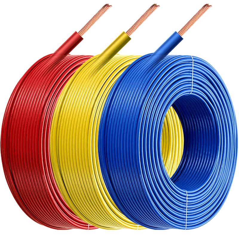 Honyan 電線ソフトワイヤー bvr2.5 正方形銅芯線 - 家庭用国家標準 1.5/4/6 純銅線 - マルチストランドソフトワイヤー