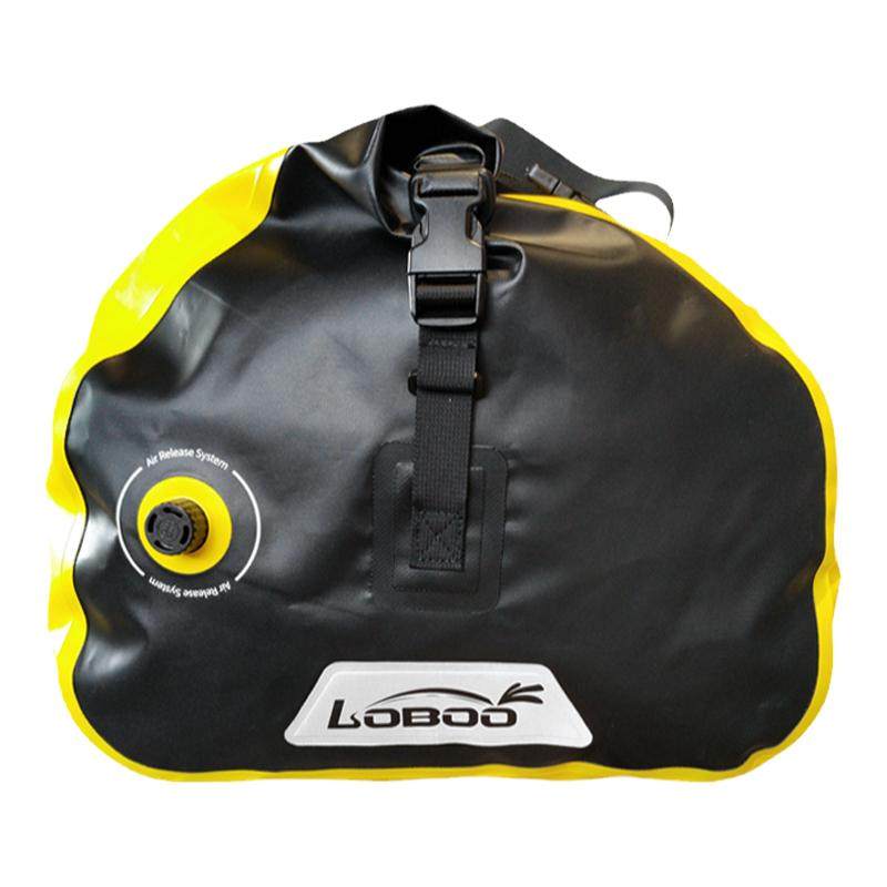 Loboo Radish Motorcycle Tail Bag - Waterproof Rear Seat Bag for Riding ...