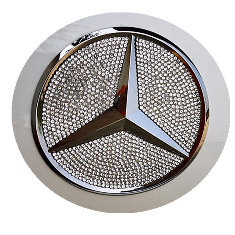 Mercedes-Benz Car Logo Diamond Sticker | Rear Car Logo | Modified ...