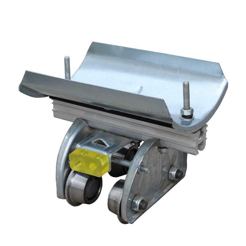 10# I-Beam Cable Pulley with Steel Wheel for Lifting and Towing