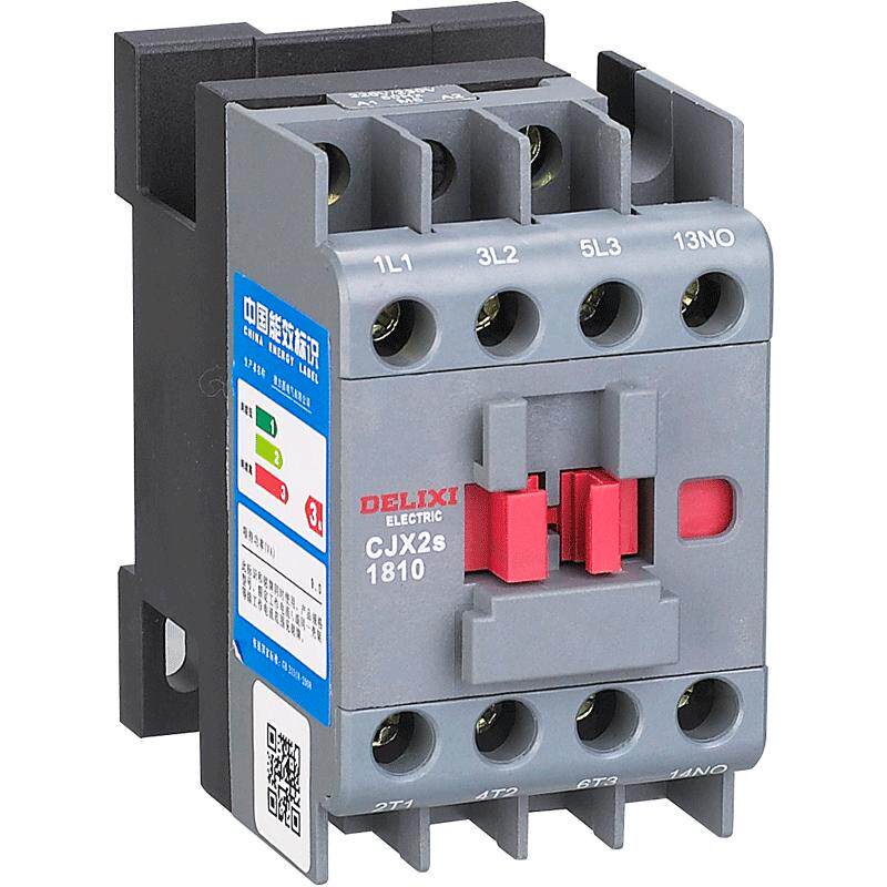 Delixi AC Contactor CJX2S-1210 for Single and Three-Phase Power
