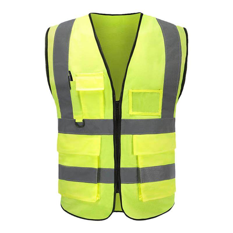Custom Reflective Safety Vest - High Visibility Workwear