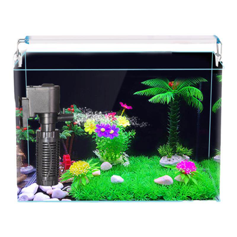 High-Definition Glass Fish Tank for Home Living Room Desktop Aquarium