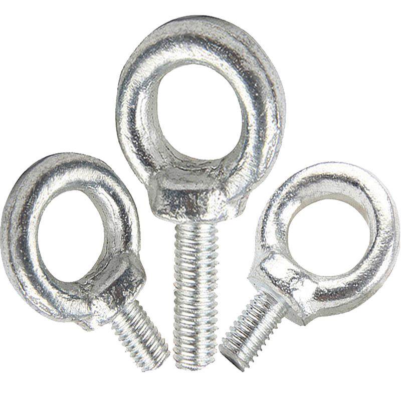 Creaby Galvanized Hoisting Rings - Carbon Steel M3-M20 Ring Bolts