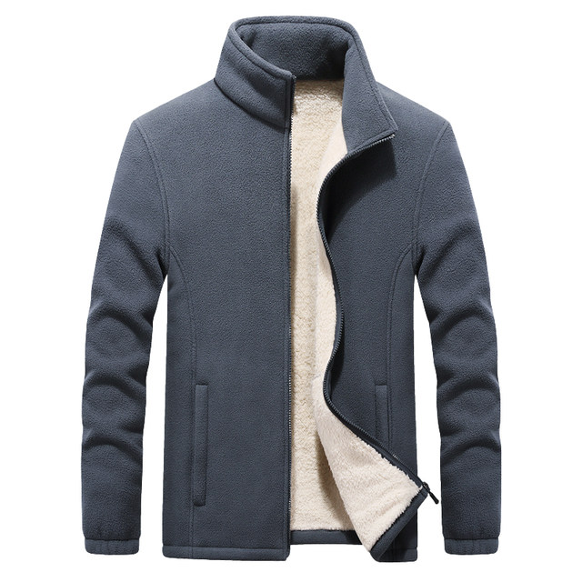 Jacket men's autumn and winter special size lamb velvete jacket plus ...