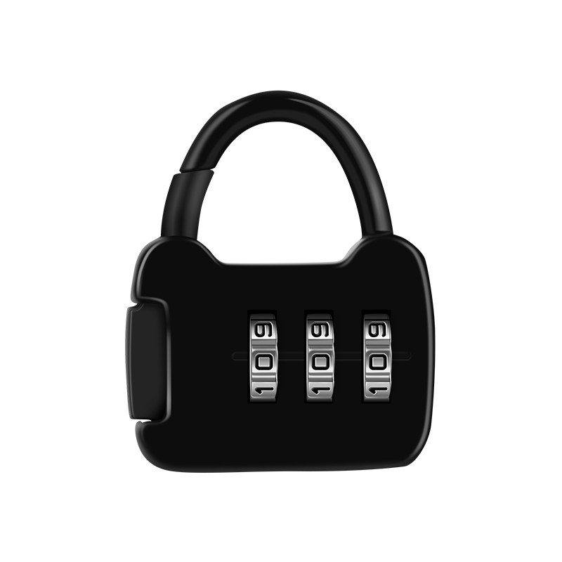 Marie Password Padlock - Zinc Alloy & Plastic Combination Lock