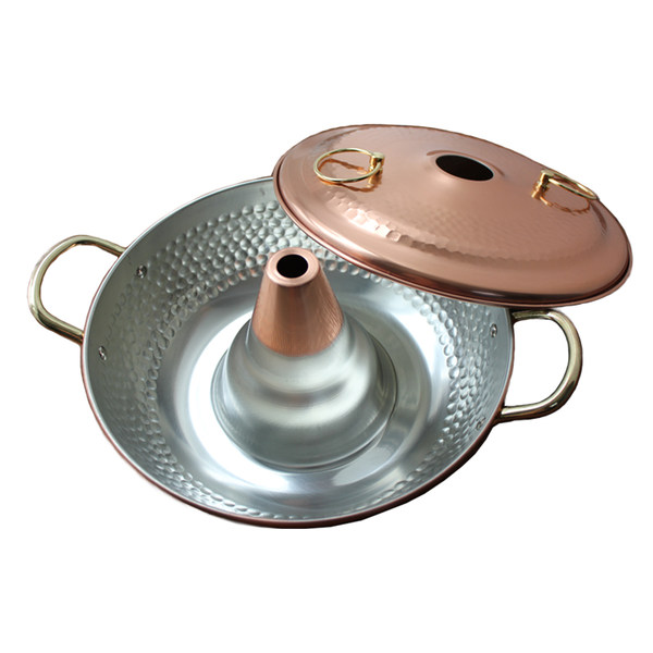 Japan Imported Design Direct Fire Copper Hot Pot For Mutton Shabu-Shabu ...