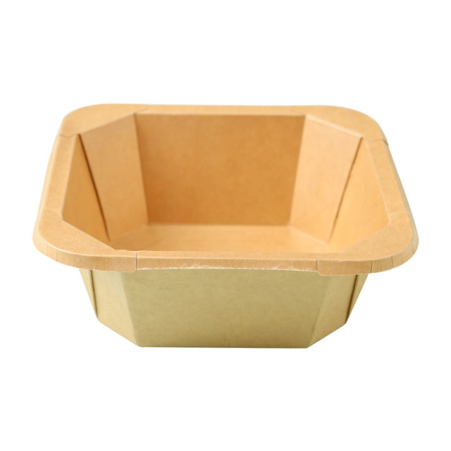 Cowhide Paper Packing Box Disposable Fruit Box Fruits Box Beid Corid ...