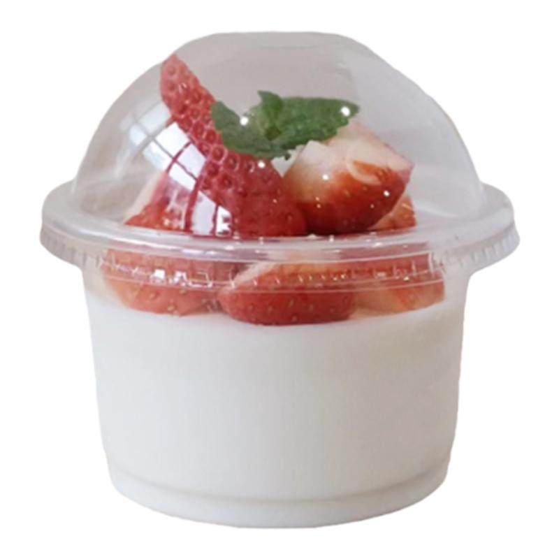 Disposable Pudding Cup Yogurt Dessert Bowl - 250ml