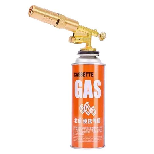 Zhenrui Copper Spurt Gun - High Temperature Blowtorch for Outdoor Use