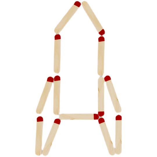 Qi xi Kindergarten Math Puzzle - Area & Corner Matching Toy