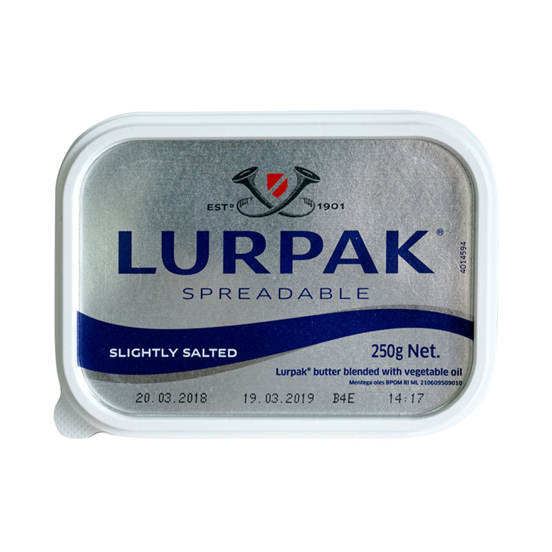 Сливочное масло Lurpak Датское Соленое Silver Treasure Дания