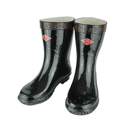 Snow Treading High Voltage Insulating Boots for Industrial and Mining Use