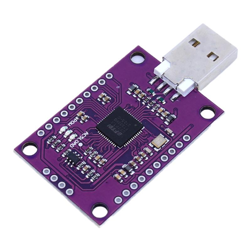 FT232H USB to FIFO/SPI/I2C/JTAG/RS232 Serial Port Module - High Speed Multifunction