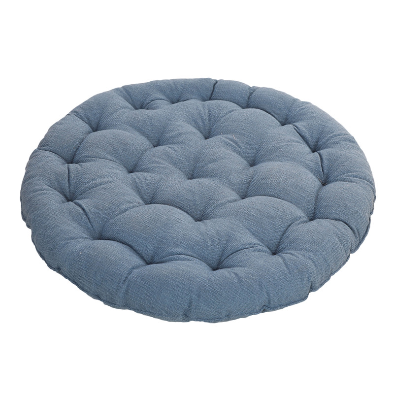 Cotton and Linen Futon Cushion - Japanese Style Mat for Meditation and Yoga