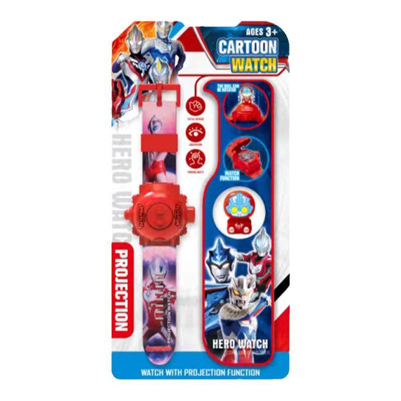 Jam tangan elektronik anak jam tangan putar proyeksi kartun jam tangan ...