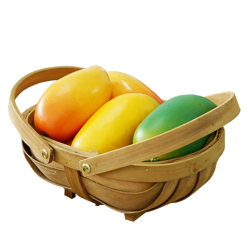 Simulated Tropical Fruit Props - Fake Mango Model for Milk Tea Shop ...