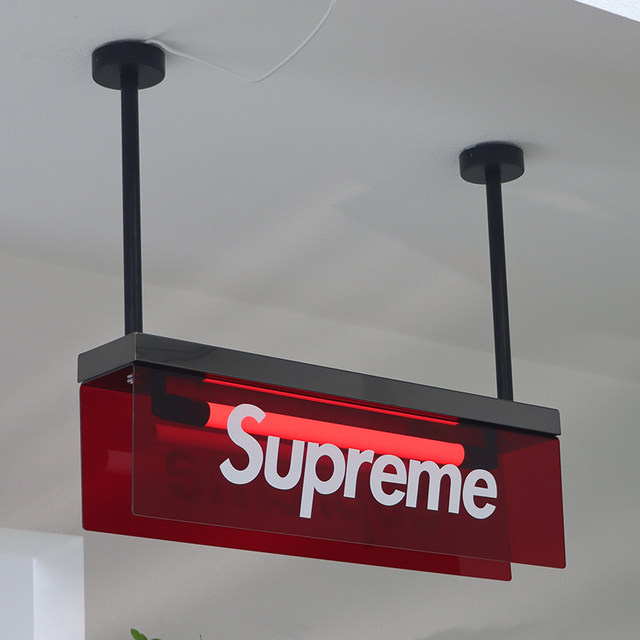 Acrylic luminous sign indoor tag double-sided light box advertising ...