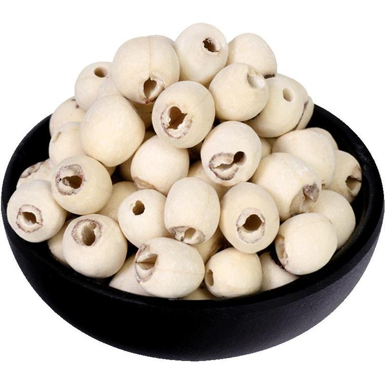 New lotus skin grinding lotus seeds 500g dry goods white lotus seeds to ...