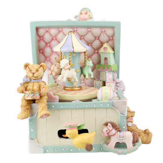 Love Only for You Music Box Carousel Music Box Children Girls Little ...