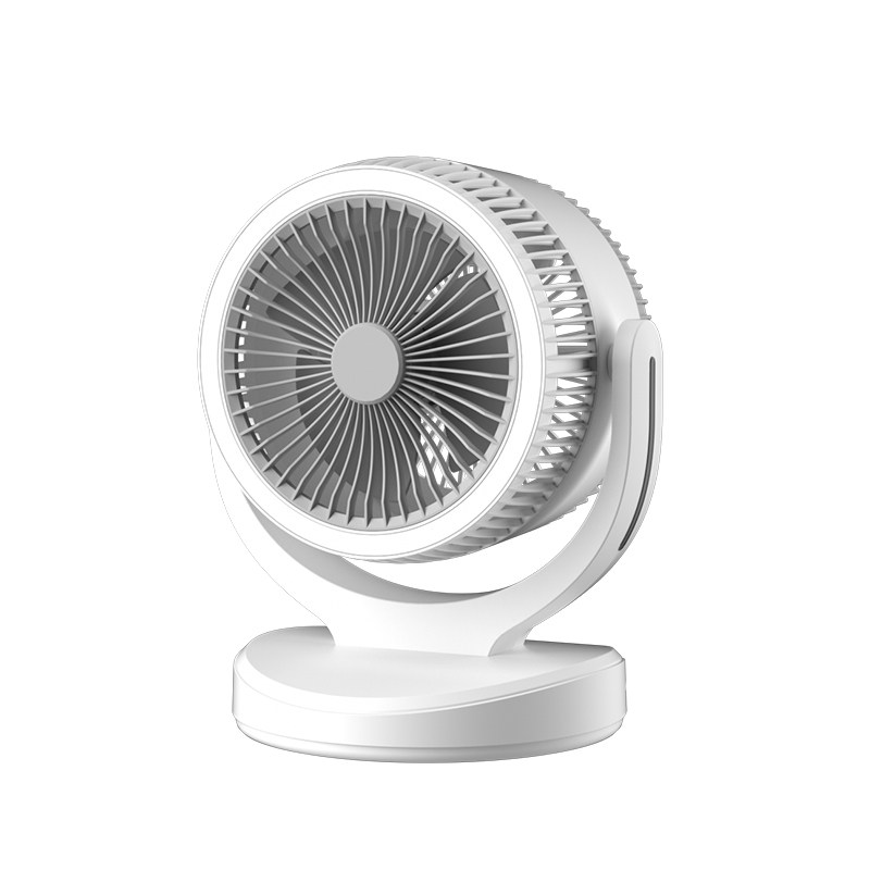 Wall-Mounted Small Fan - Rechargeable Electric Fan for Bathroom