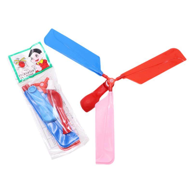 Flying Balloon Outdoor Toy - Rocket Helicopter Bamboo Dragonfly