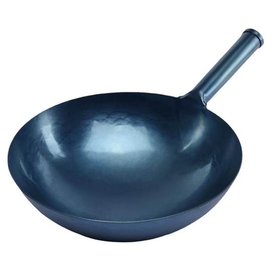 Traditional Old-Fashioned Handmade Iron Pot Uncoated Household Cooking ...