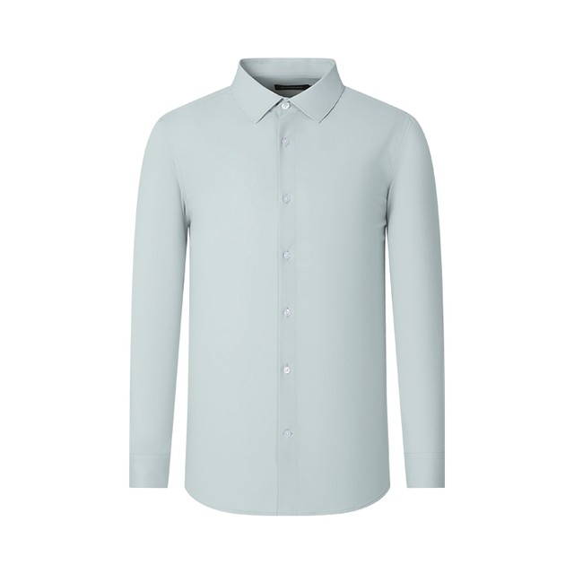 SHANShan Shanshan long -sleeved shirt men 2024 autumn thin business ...