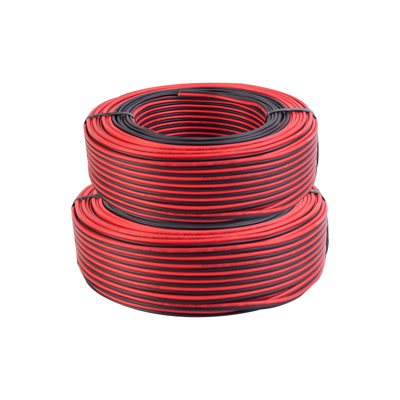 Žica od bakra obložena aluminijem s 2 jezgre - Crvena i crna 0.75-2.5mm²