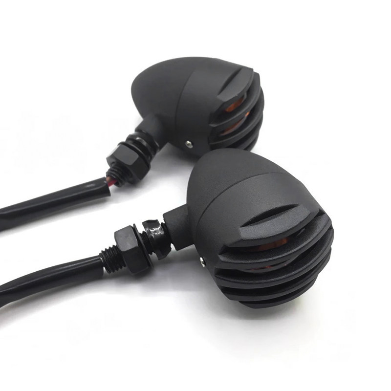 Lampu sein pagar retro sepeda motor lampu sein logam harley 883 pesiar ...